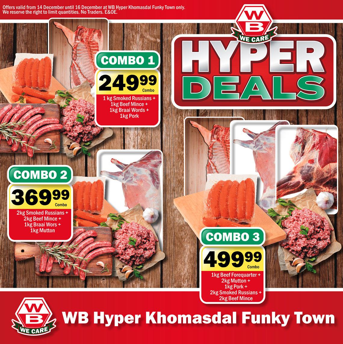 The WB Supermarkets - Weekend Special