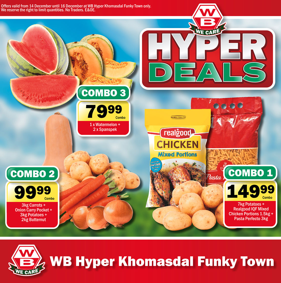 The WB Supermarkets - Weekend Special