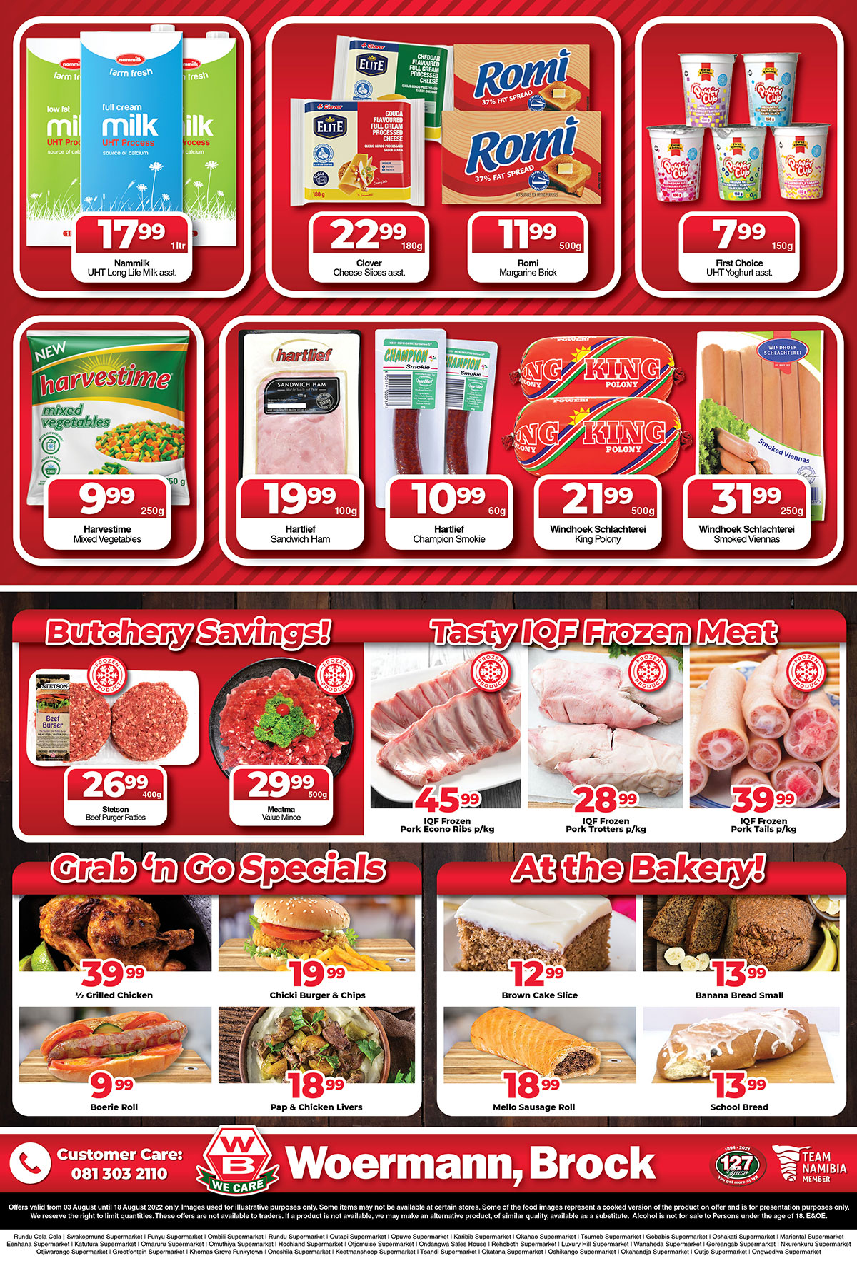 The WB Supermarkets - Leaflet History - Recent