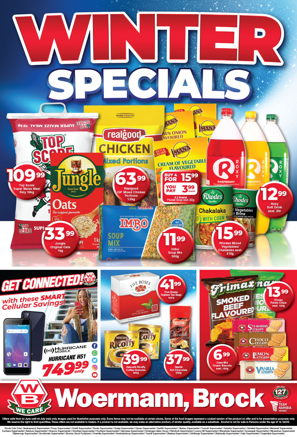 The WB Supermarkets - Leaflet History - Recent